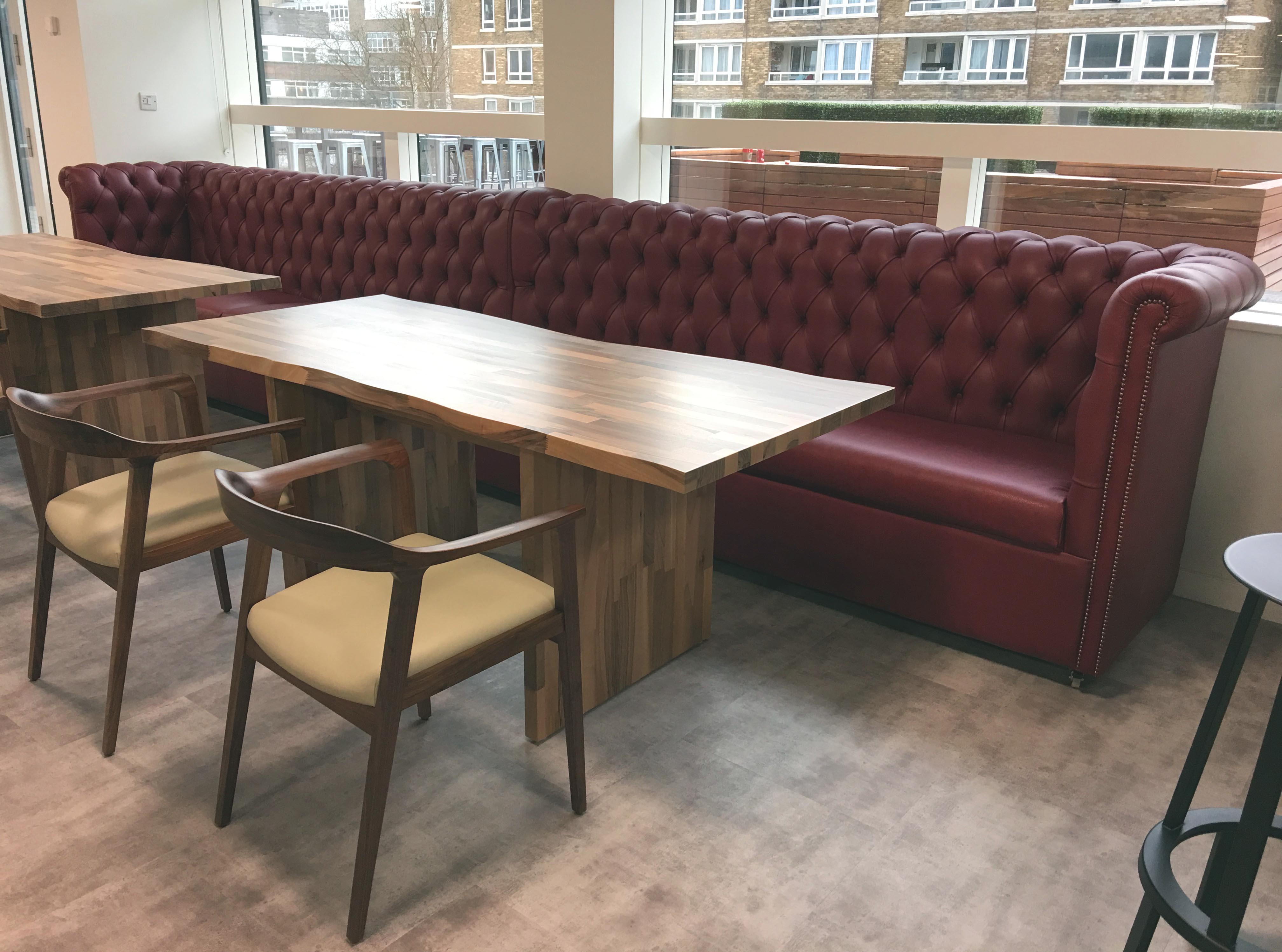 Banquette seating specialists for London | Upholster London